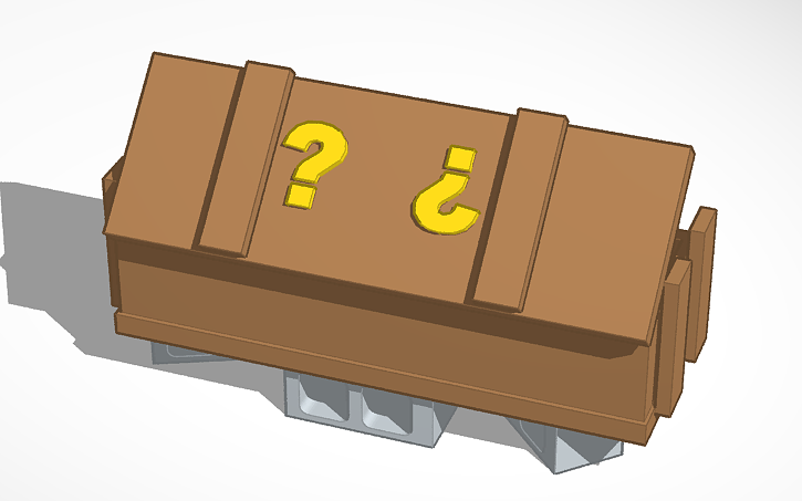 3D design Mystery box - Tinkercad