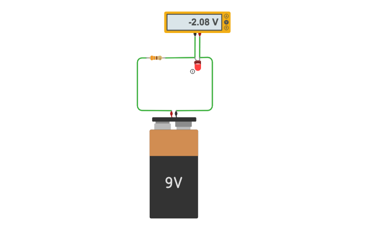 Circuit design Sizing the Resistor - Tinkercad