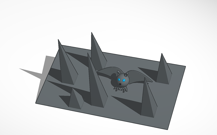 3D design bat | Tinkercad