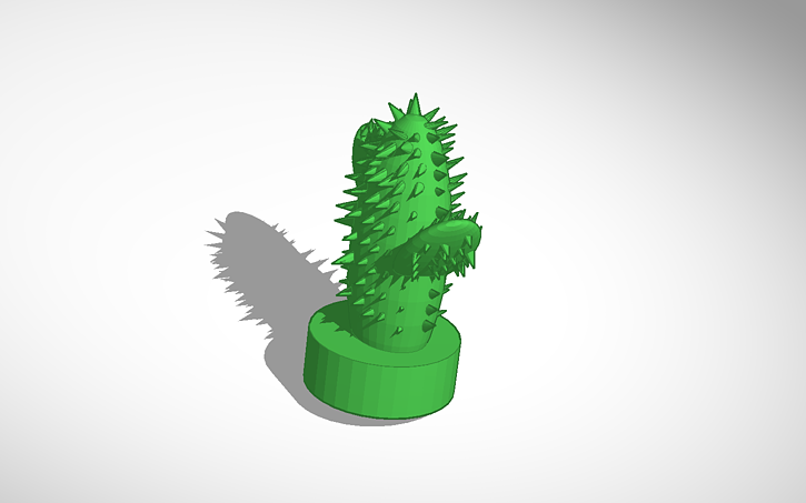 3D design Cactus - Tinkercad