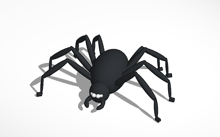 3D design Spider - Tinkercad