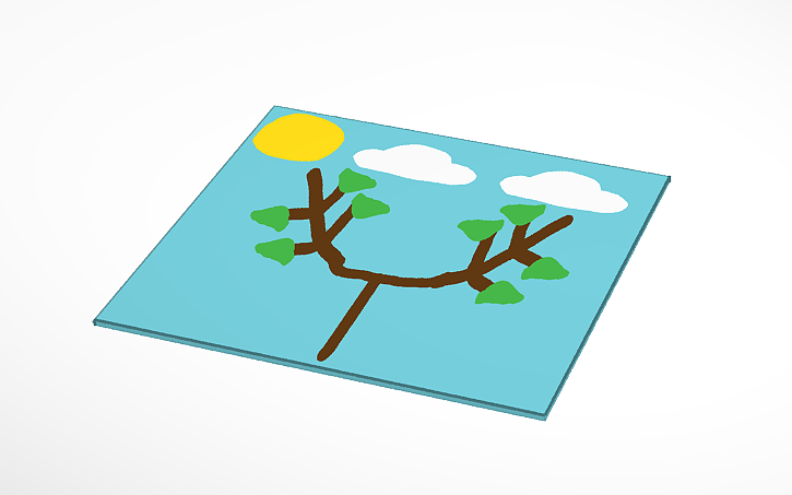 3d Design Scribble Art Tinkercad