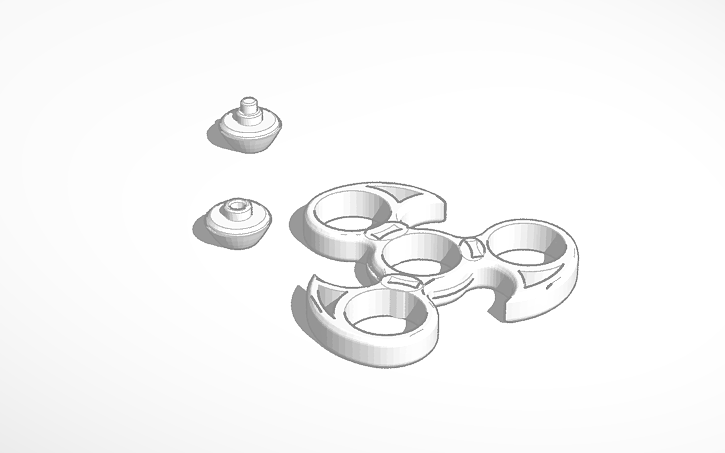 3d Design Fidget Spinner Tinkercad