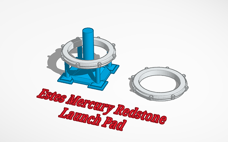 3D design Redstone Launch Pad - Tinkercad