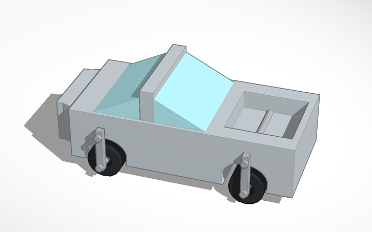 3D design Box Truck V2- Working Model - Tinkercad