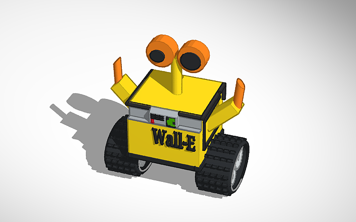 3D design робот Wall-E | Tinkercad