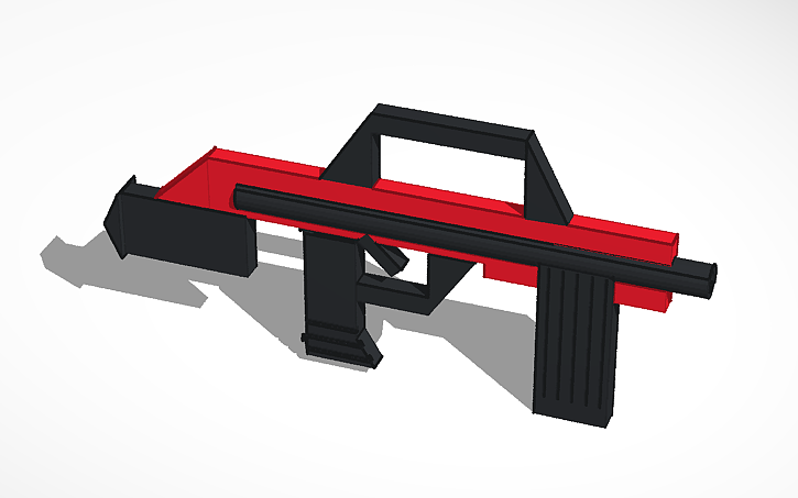 3D design Automatic Rifle | Tinkercad