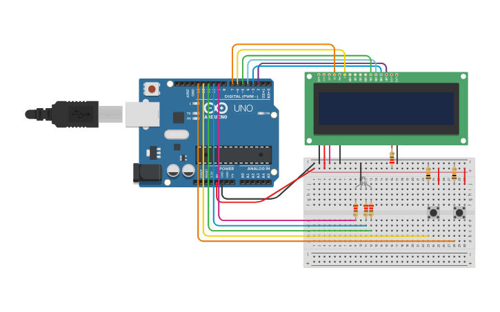 Circuit design Day simulator - Tinkercad