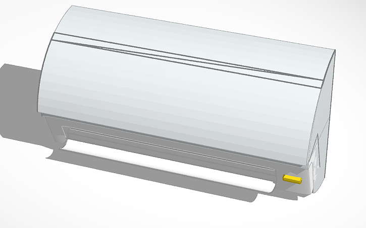 3D design Air conditioner - Tinkercad