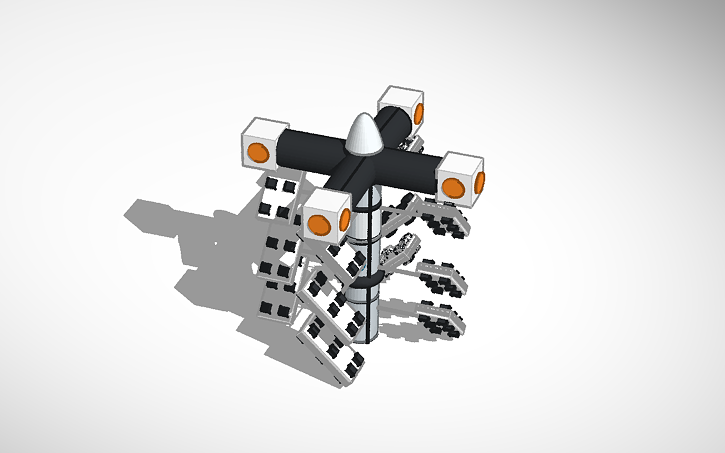 3D design Space Station - Tinkercad