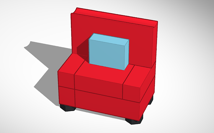 3D design Chair - Tinkercad