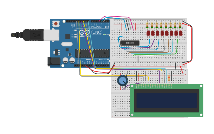 Circuit Design Practica 18 Tinkercad