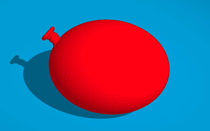 3D design Water Balloon - Tinkercad