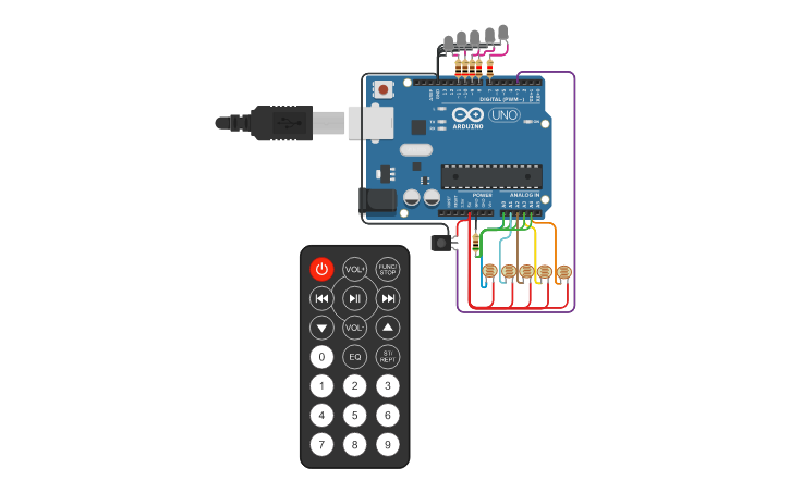 Circuit design test - Tinkercad