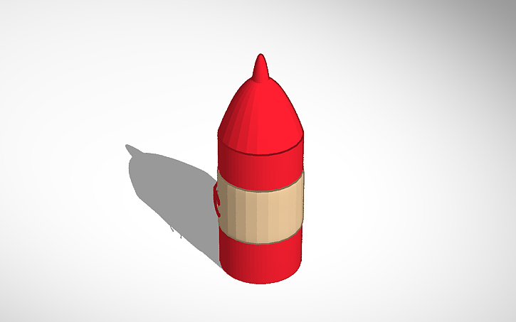 3D design KFC Kechup - Tinkercad