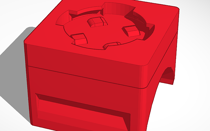 3D design Cycliq Fly6 valcro mount - Tinkercad