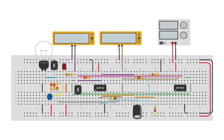 Circuit Design Attiny 741 No Blinky Tinkercad