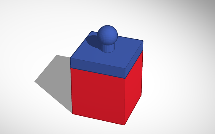 3D design Jewelry Box - Tinkercad