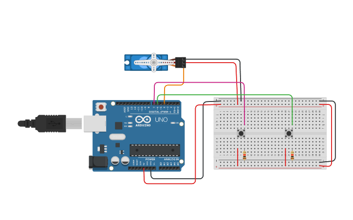 Circuit design Lab 10 Level 2 - Tinkercad