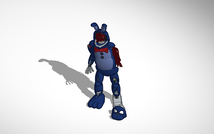 3D design Withered Bonnie | Tinkercad