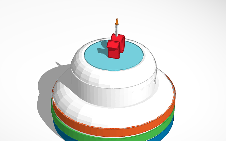 3D design Happy Bithday Tinkercad | Tinkercad
