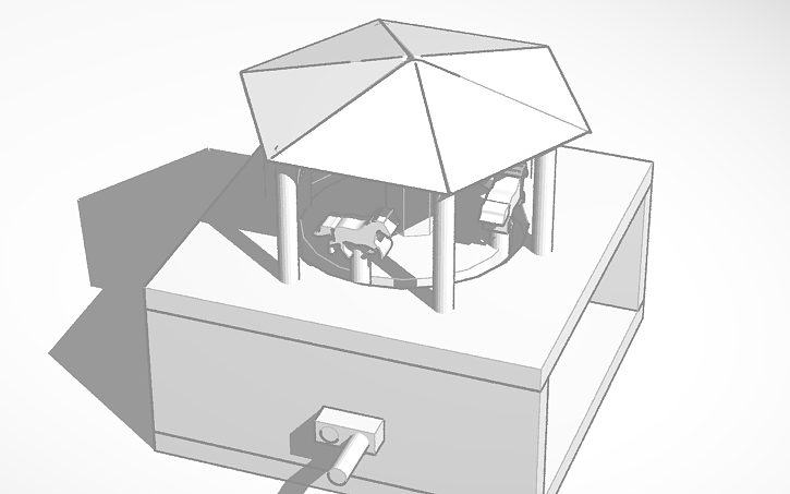 3D design Carousel 80411 - Tinkercad