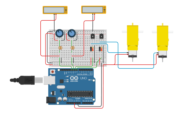 Circuit design Trabalho 3_7 - Tinkercad