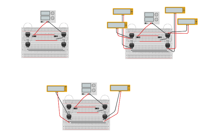 Circuit design 2. DOBLE INTERRUPTOR - Tinkercad