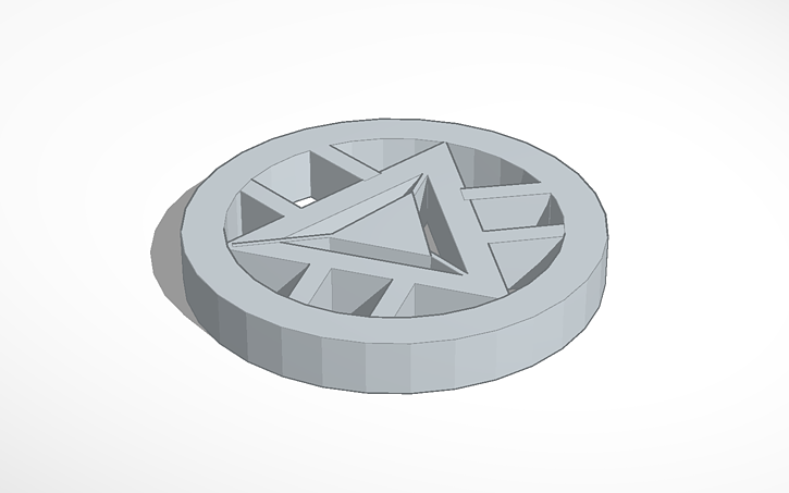3D design ark reactor - Tinkercad
