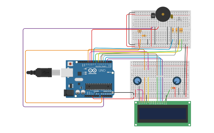 Circuit Design Weather Station Tinkercad