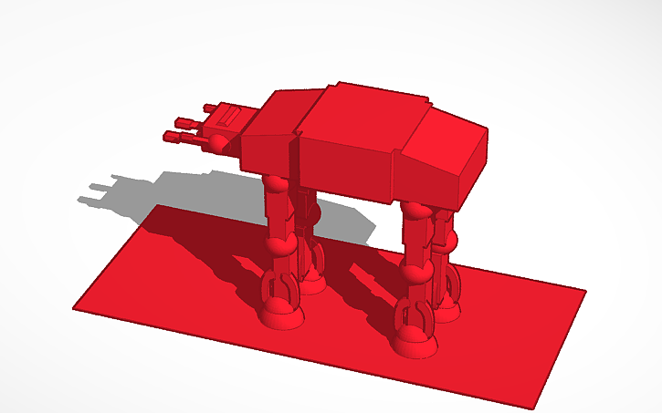 3D design atat - Tinkercad