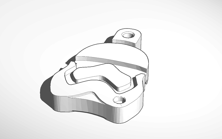 3D design Storm trooper key chain - Tinkercad