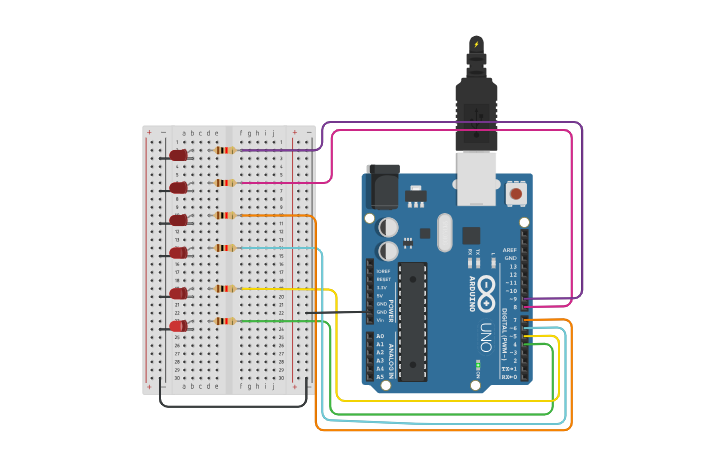 Circuit design P7 - Tinkercad