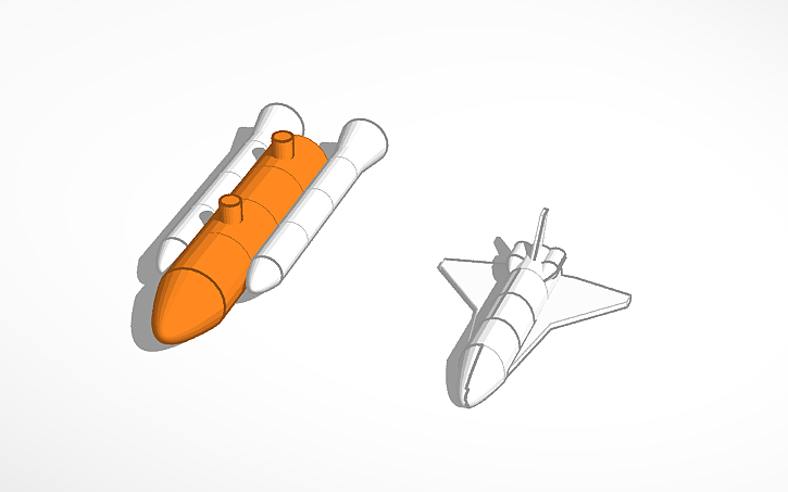 3D design Space shuttle | Tinkercad