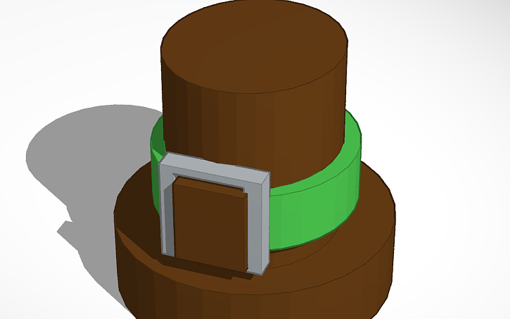 3D design harvest hat - Tinkercad