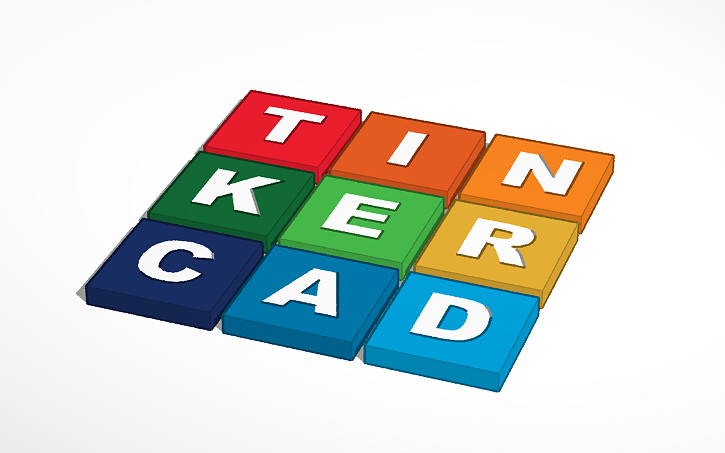 3D design Tinkercad® Logo | Tinkercad