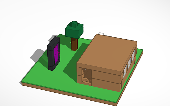 3D design Copy of minecraft world - Tinkercad