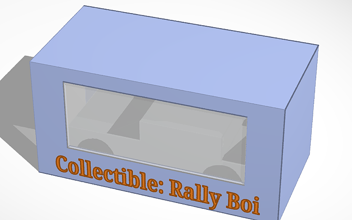 3D design Collectible: Rally Boi | Tinkercad