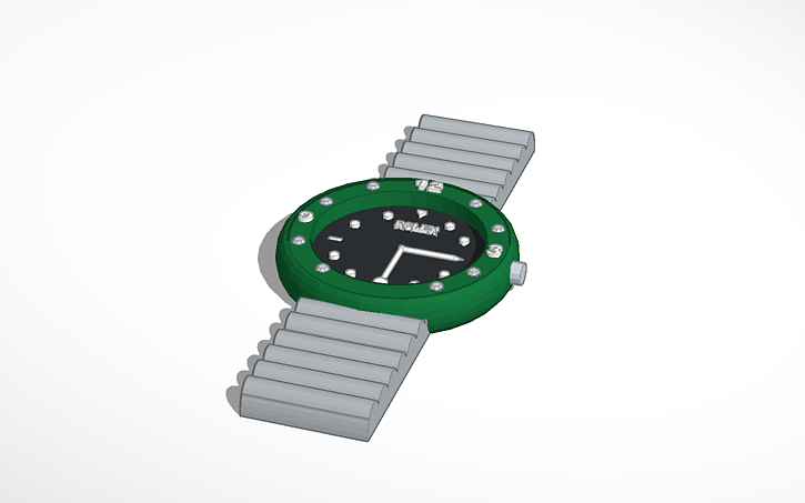 3D design rolex - Tinkercad