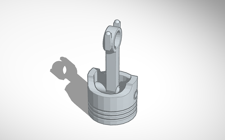 3D design PISTON - Tinkercad