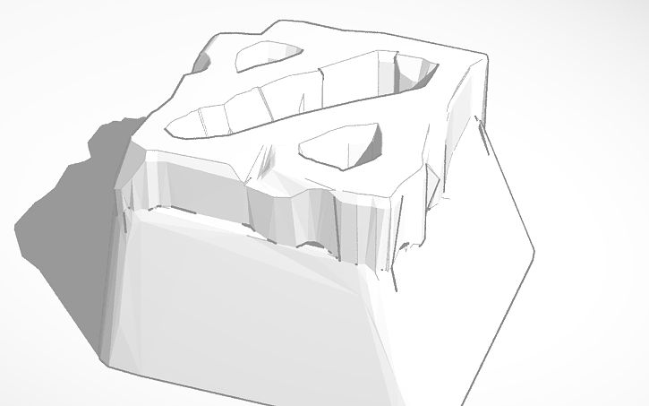 3D design Keycap - Tinkercad