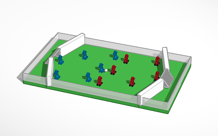 3D design Soccer - Tinkercad