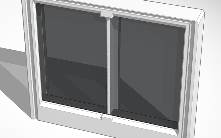 3D design Window - Tinkercad