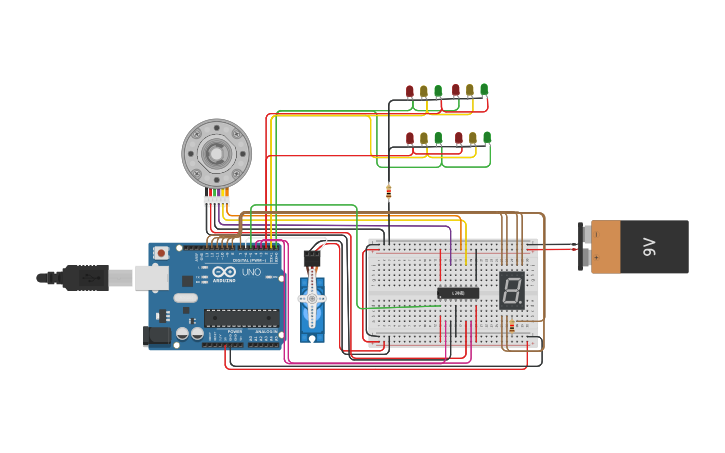 Circuit Design Lance Stepper Tinkercad