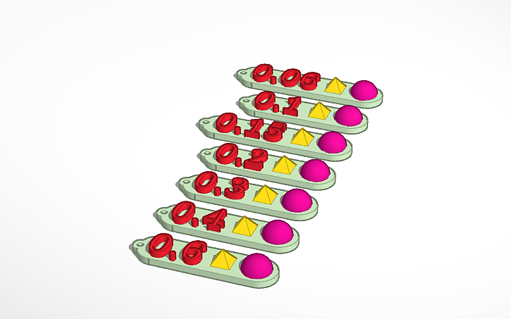 3D design Profile Levels All | Tinkercad