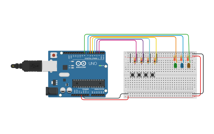 Circuit design Foro 1: programación - Tinkercad