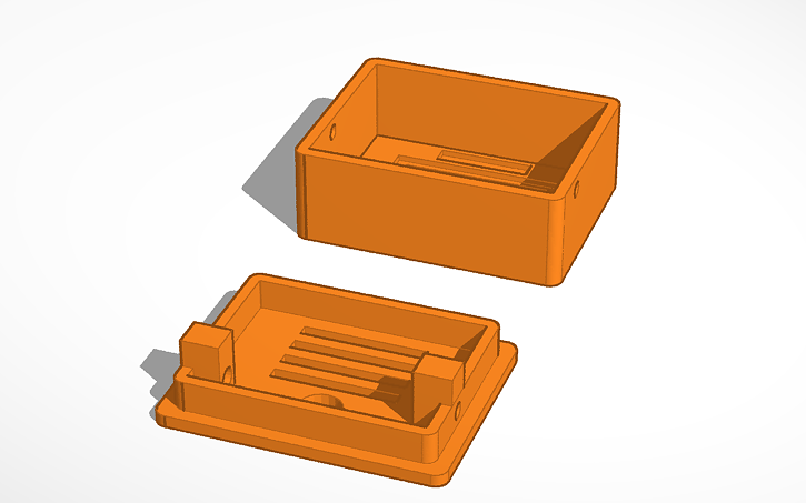 3D design WIFI OLED CASE - FINAL V1.0 - Tinkercad