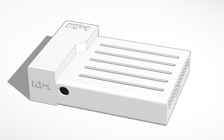 3D design Raspberry Pi 2 Case - Tinkercad