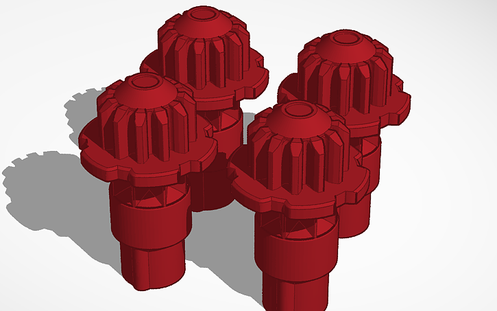 3D design Beyblade X Under Taper bit - Tinkercad