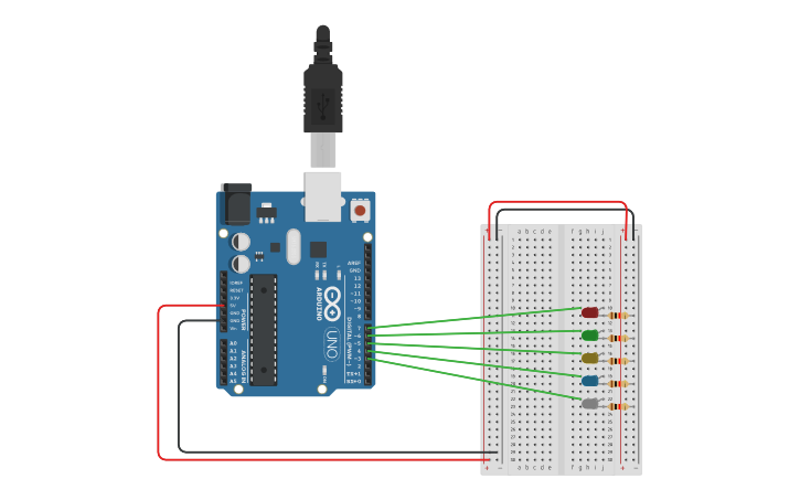 Circuit Design For Loop Tinkercad